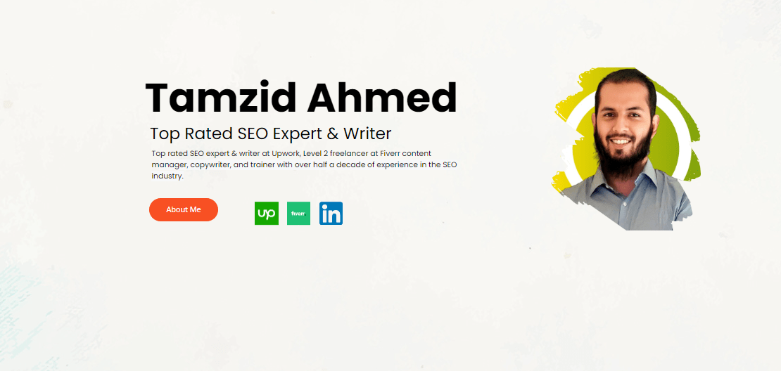 Tamzid Ahmed - SEO Expert & Writer